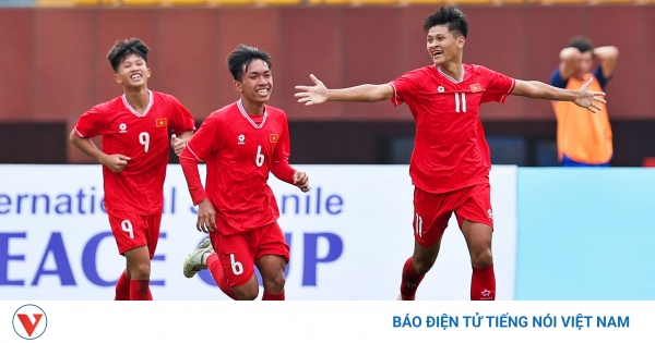 U16 Việt Nam thắng sốc U16 Nhật Bản ở giải U16 Quốc tế 2024